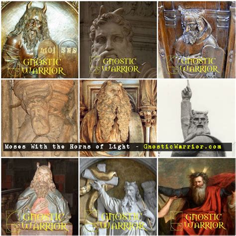 Moses Horns Of Memory Gnostic Warrior By Moe Bedard