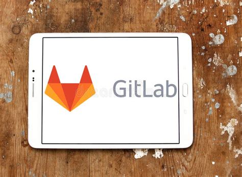 GitLab Software Logo Redaktionelles Foto Bild Von Symbol