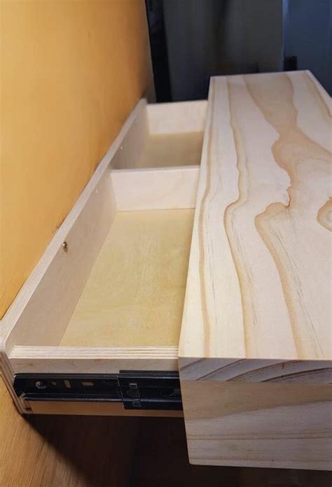 Hidden Compartment Floating Shelf Wooden Floating Shelf Hidden Storage Floating Shelf