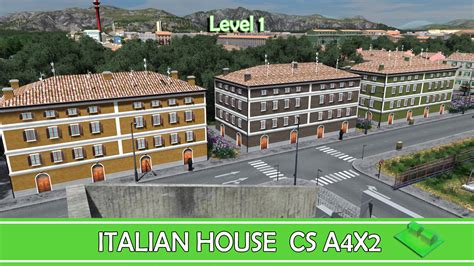 Italian House Centro Storico A4x2 Cities Skylines Models