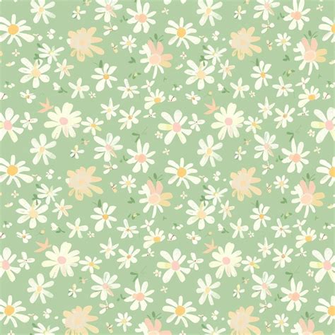Daisies Pattern Background Images Free Download On Freepik