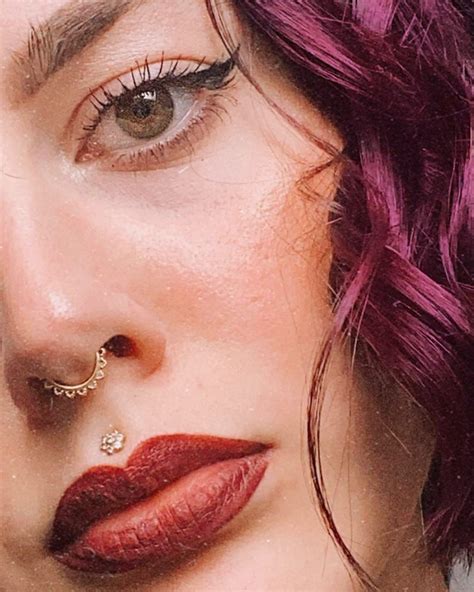 Teardrop Philtrum Jewelry