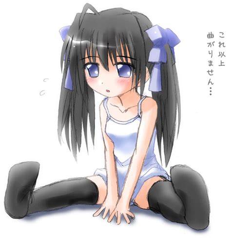 Safebooru 1girl Ahoge Arm Support Bare Shoulders Black Hair Black