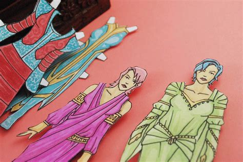 How To Make A Paper Doll With Clothes 11 Steps With Pictures