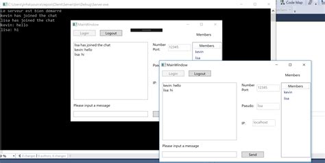 Github Jinhaiz Wpfchatexample A Chat Application Using Net Remoting Based On Wpf App