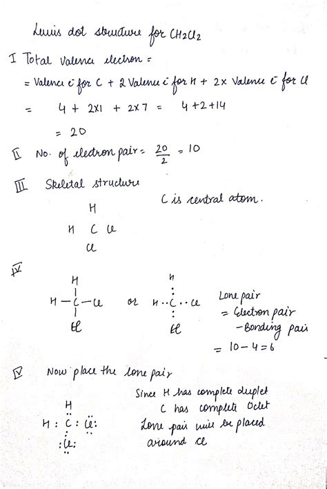Lewis Structure For Ch3cl