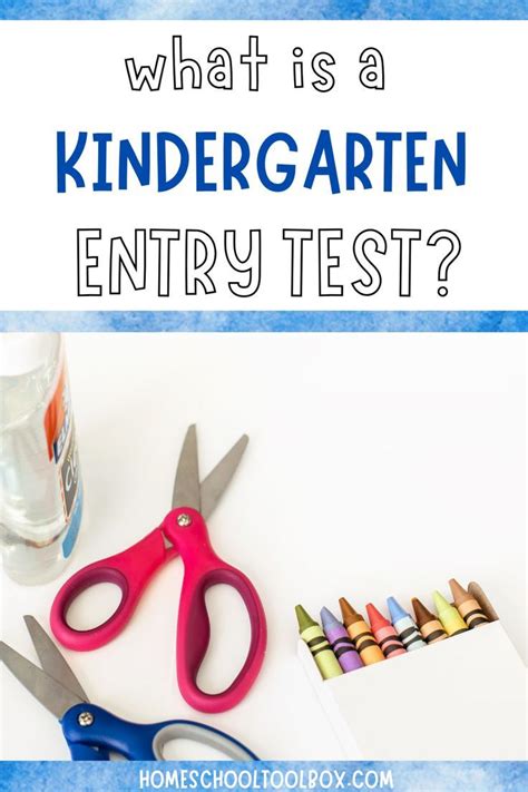 What Is A Kindergarten Entry Test Kindergarten Readiness Test 5 T Ideas Kindergarten