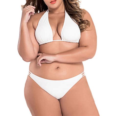 Buy Wholesale China Fat Womens String Accented Plus Size Bikini