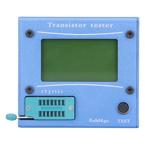 Transistor Tester Automatic Detection Diode Resistor Inductor With Blue