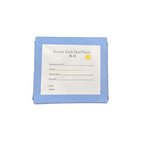 What Is The Bowie Dick Test Used To Monitor How Often Should A Bowie