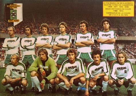 Bor Moenchengladbach Team Group In 1975 Germany Football English