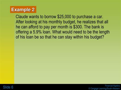 Ppt Loan Calculations And Regression Analysis Tutorial Powerpoint Presentation Id9693291