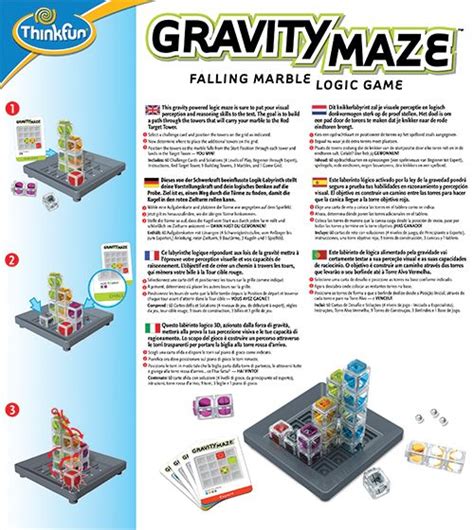 Thinkfun Board Game Gravity Maze Insplay