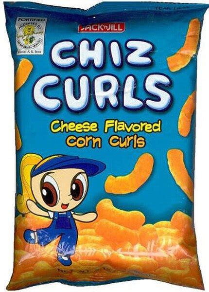 Curl Corn Chiz Curls Cheese Flavor