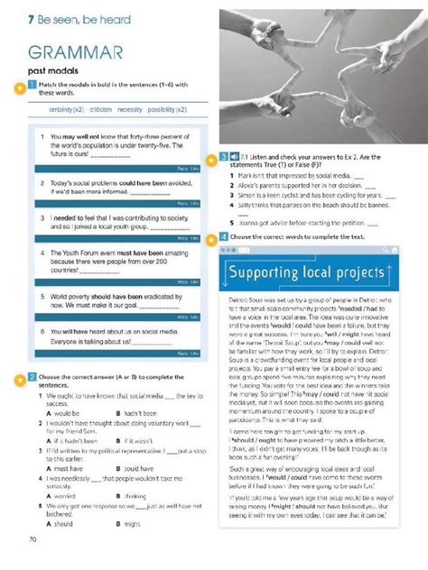 Gold Experience 2nd Edition C1 Workbook 70 71 Pdf