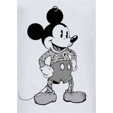 Vintage Mickey Mouse Tattoo