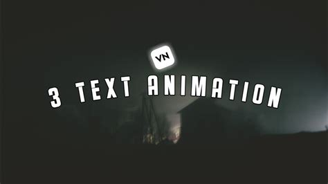 Simple Text Animations Vn Text Video Editing YouTube
