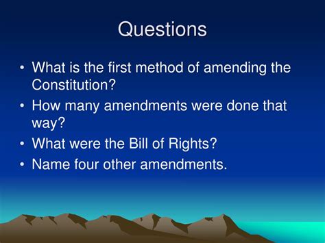 Ppt Formal Amendment Process Powerpoint Presentation Free Download