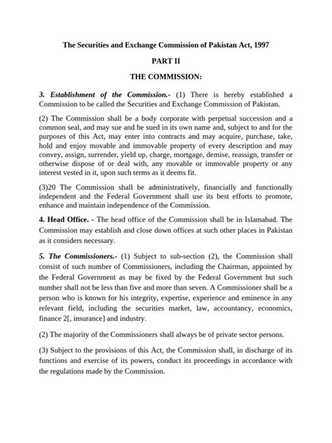 Secp Word Pdf Federal Government Of The United States Committee