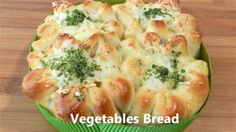 Vegetable Bread Recipe Savory Delicious Youtube