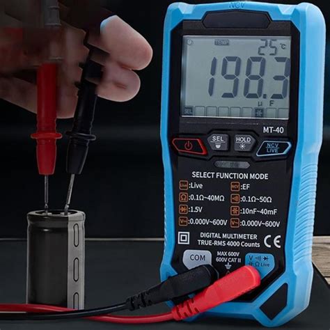 Advanced Digital Multimeter For Diagnosing Household Fuses Circuits Batteries Troubleshooting