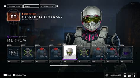 Fracture Firewall Event Pass Rhaloinfinite