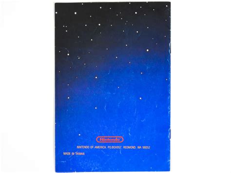 Nes Advantage Controller Instruction Manual Manual Nintendo Nes