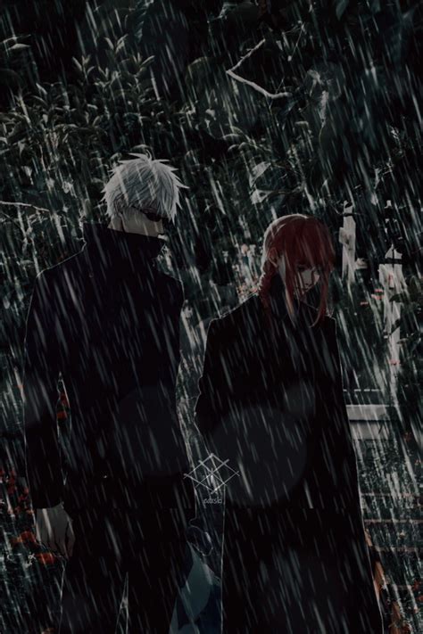 Gojo And Makima Anime Crossover Romantic Anime Anime Girlxgirl