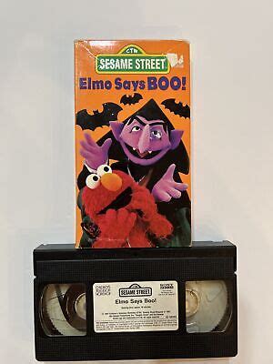 Elmo Says Boo By Sesame Street Vhs Aug 1998 Sony Music Distribution