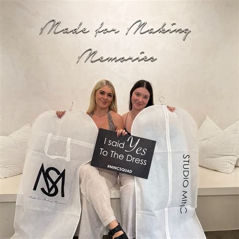 Studio Minc Sydney Showroom Formal Dresses Bridal