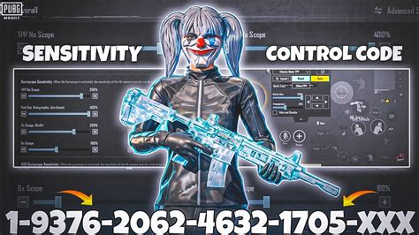 New Update 34🔥best Sensitivity Code Control Settings Bgmipubg Mobile Youtube