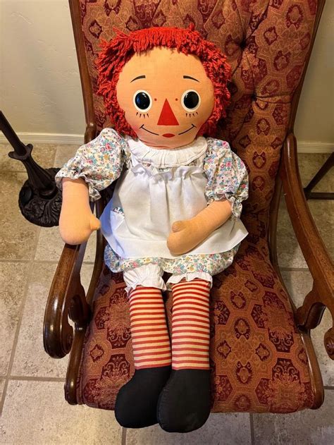 Knickerbocker Raggedy Ann 37 Same Make And Model Of Haunted Annabelle