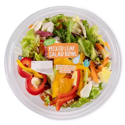Mixed Leaf Salad Bowl Aldi Ie