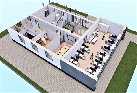Police Station Design Floor Plan Free