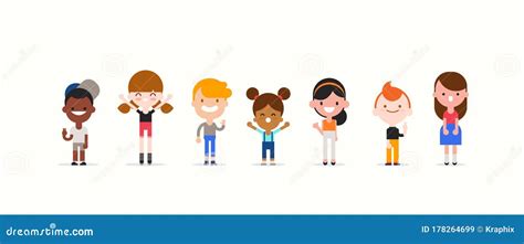 Isolated Diversity Hands Tree Background Cartoon Vector Cartoondealer