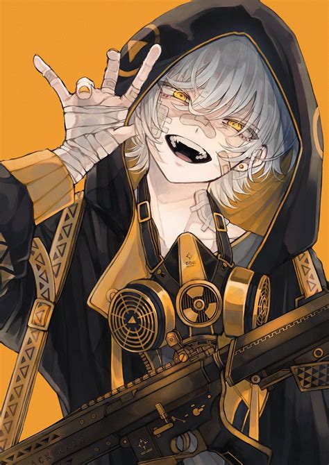 Bad Boy Anime Boy With Gun At Rachel Enderby Blog
