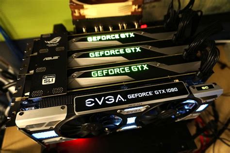 Карты Geforce Gtx 1080 будут работать в 3 и 4 Way Sli в некоторых