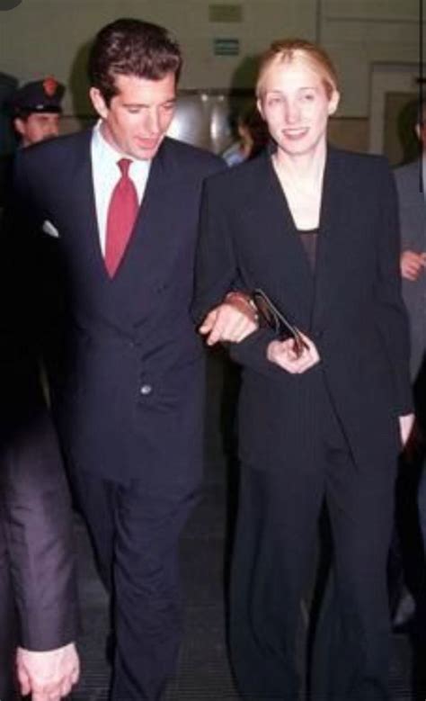 Carolyn Bessette Kennedy And JFK Jr Arriving At The Airport Of Rome In
