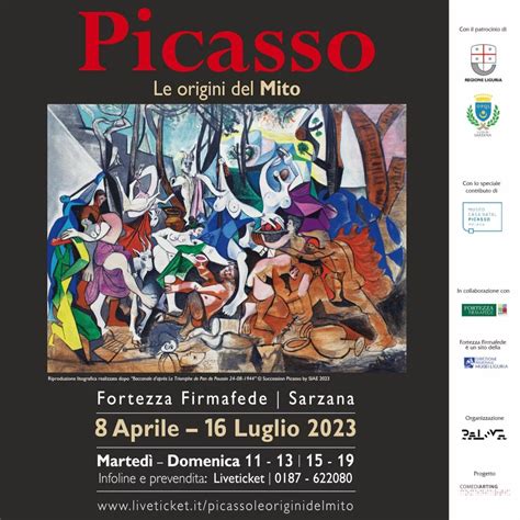 Sarzana Sp Picasso Le Origini Del Mito Mostra Darte In Liguria