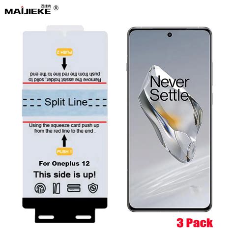 Hd Front Hydrogel Film Self Healing Tpu Screen Protector 3 Pack