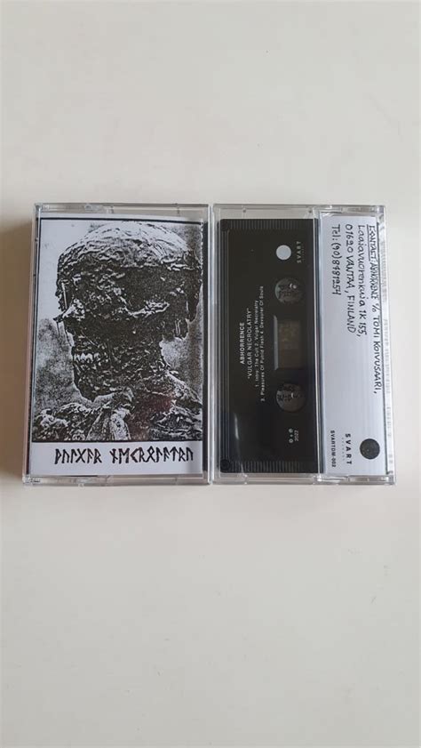 Abhorrence And Disgrace Demo Tapes Finnish Death Metal Hobbies And Toys