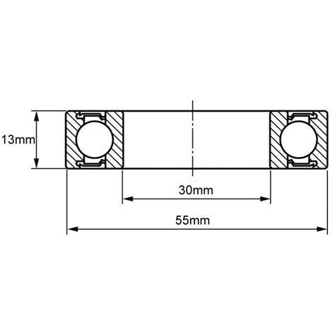 6006 2z Rillenkugellager