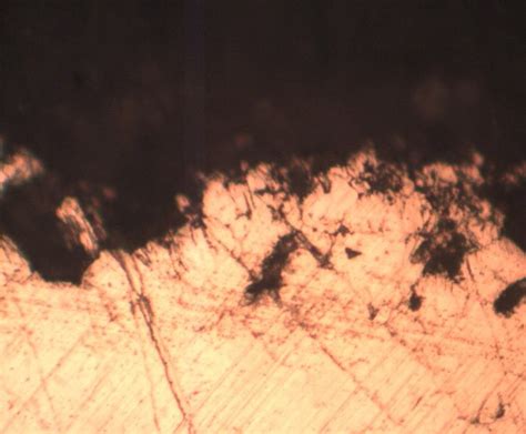 Cross Section Image Of Lom Of Uncoated Austenitic Stainless Steel 316l