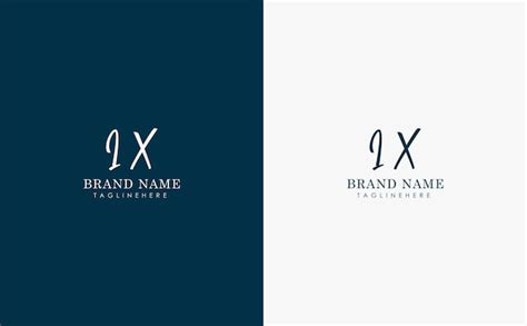 Premium Vector Ix Letters Vector Logo Design