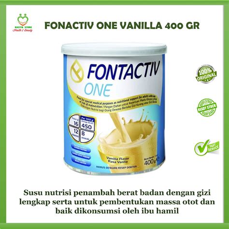 Fontactiv One Fontactive One 400g Adult Nutrition Milk Weight Gain And