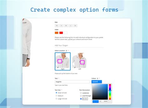 Advanced Magento 2 Custom Options Plugin For Product Customization