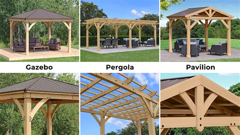 Difference Pergola Et Gazebo
