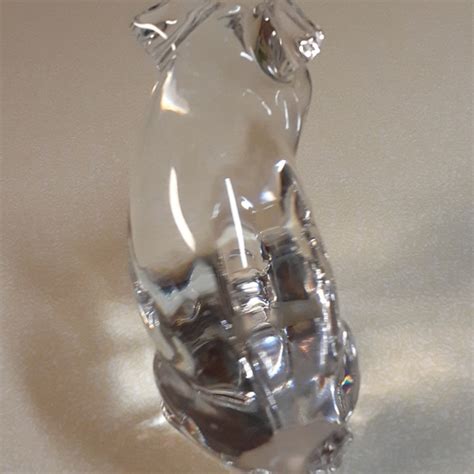 Princess House Accents Princess House Pets 24 Lead Crystal Sitting
