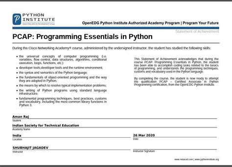 Aman Raj On Linkedin Completed Pcap Essential By Cisco Networking The Course Is Designed…