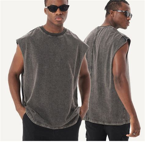 Oversized Sleeveless Men Etsy
